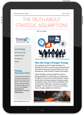 Truth About Strategic Assumptions Download